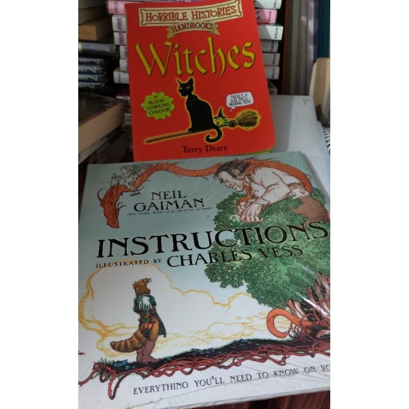 Instructions Neil Gaiman 全新英文書 | 蝦皮購物