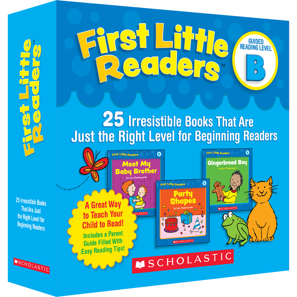 First Little Readers Level B {盒組25本}(有聲版) / Scholastic出版社旗艦店 | 蝦皮購物