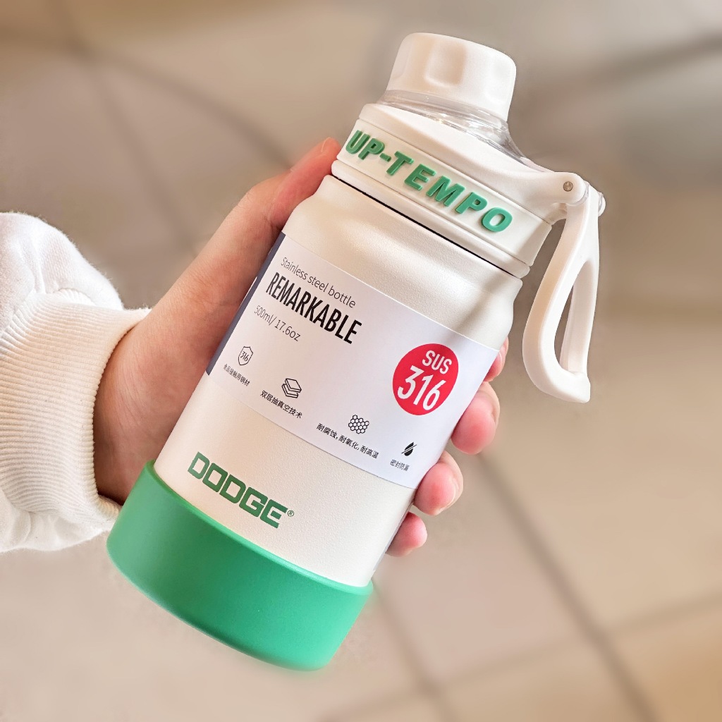 新款 500ml/630ml/830ml希樂道奇316不鏽鋼戶外運動水壺 旋轉杯蓋便攜保温杯 車載咖啡杯 手提式運動水壺 | 蝦皮購物