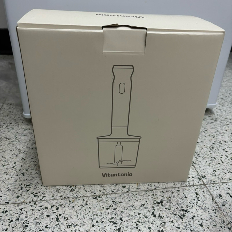 【全新】Vitantonio 小V手持式攪拌棒五件組 奶油白 VHB-20B-W | 蝦皮購物