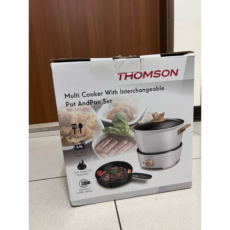 Thomson Multi Cooker w Interchangeable Pot & Pan 多功能料理鍋 超新二手 | 蝦皮購物