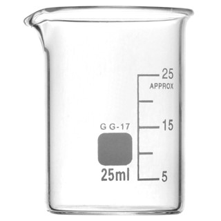 《頭家工具》玻璃燒杯25ml MIT-GCL25 實驗杯 硬度高 高硼硅玻璃 耐高溫 多種尺寸 | 蝦皮購物