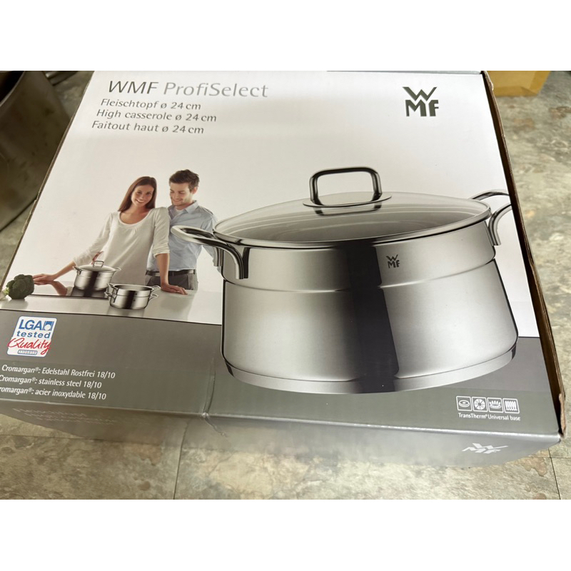 全新WMF 可疊放高身湯鍋 24cm | 蝦皮購物