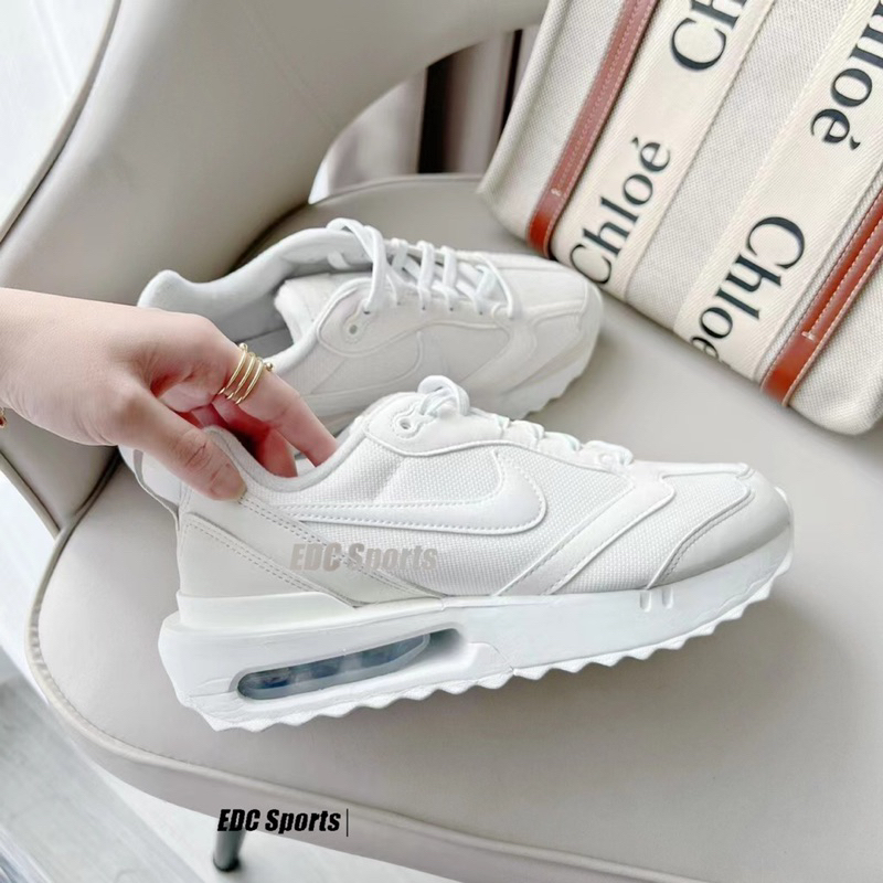 EDC 🇰🇷NIKE AIR MAX DAWN 奶油白 灰綠 環保再生 DM8261-001 白黑 DH5131-100 | 蝦皮購物