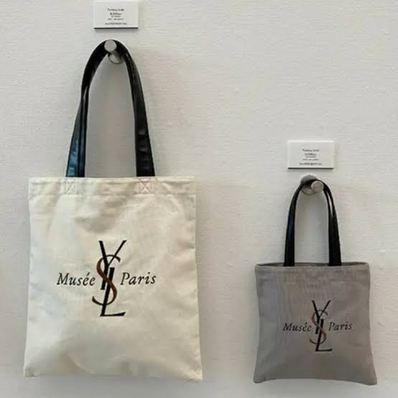 東京代購 日本限定 YSL 聖羅蘭托特包 帆布包 | 蝦皮購物