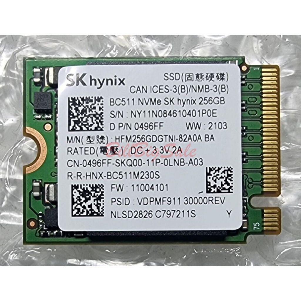 中古 固態硬碟海力士(256GB M.2 2230 NVMe MKey SSD) BC501 BC511 BC711 | 蝦皮購物