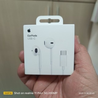 Apple台灣公司貨原廠 iphone 15系列有線耳機 Type-C接口 型號:A3046原廠盒裝 | 蝦皮購物