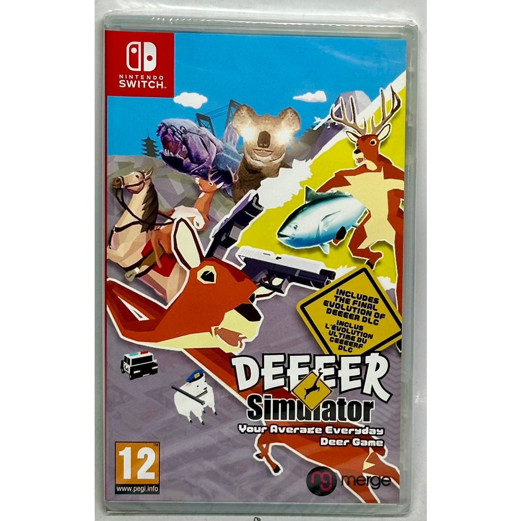 (全新)NS 非常普通的鹿 中文版 DEEEER Simurator | 蝦皮購物