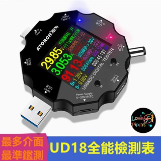 炬為 UD18 手機充電偵測器測量器DC直流USB測試器數顯電壓表電流表 炬為ud18 多功能 電流 電壓 測試表 | 蝦皮購物