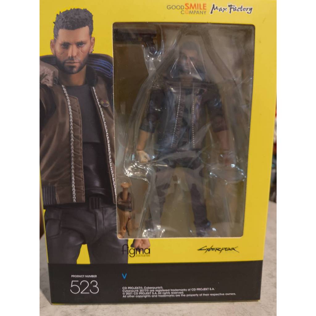 [錢沒有不見]全新未拆 Max Factory Figma V 電馭叛客 2077 Cyberpunk 2077 | 蝦皮購物