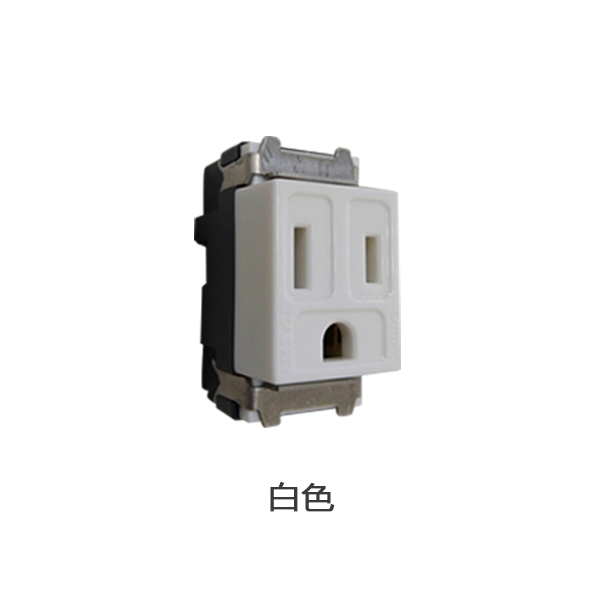 【樹榮電工SUZONE】埋入式 附接地單插座/可跳線/接地插座/單顆接地插座/台灣製 | 蝦皮購物