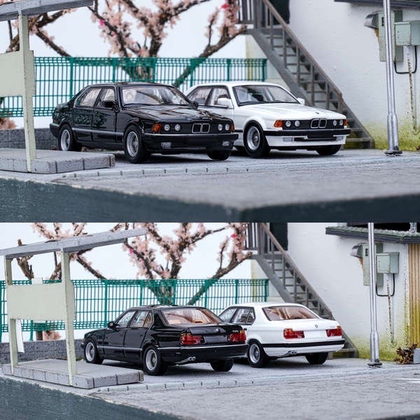 DCM 1/64 寶馬 BMW E34 5系 5 Series Sedan 白 黑 528 530 台灣 經典 老車 | 蝦皮購物