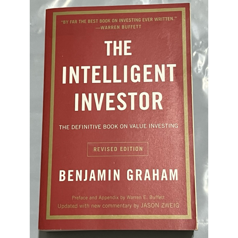 The intelligent investor，英文版智慧型股票投資人，9成新，無塗寫 | 蝦皮購物