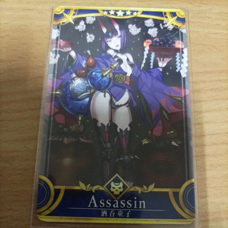 FGO AC 第2再臨 酒吞童子 Fate/Grand Order 機台卡 收藏卡 騷酒蘿 | 蝦皮購物