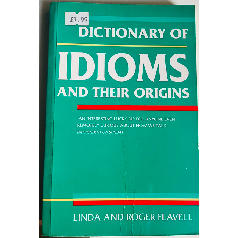 Dictionary of Idioms And Their Origins(英語藏書156） | 蝦皮購物