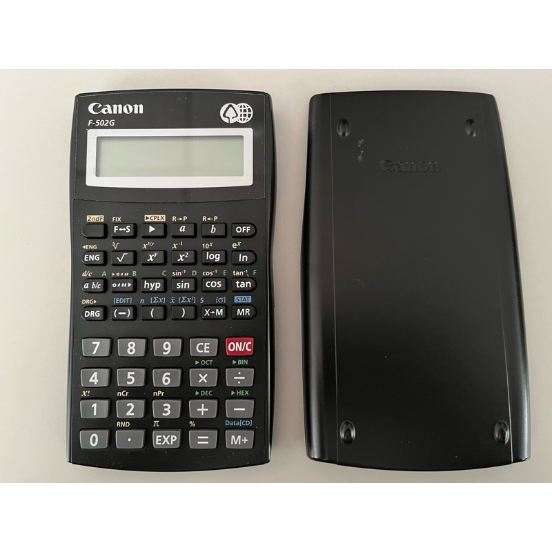 Canon F-502G 佳能 複數 國營 工程計算機 | 蝦皮購物