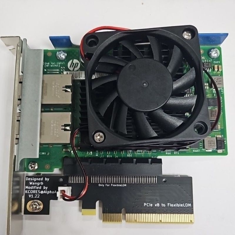 [現貨]Intel HP X540-T2 X540-AT2 2port 雙口 RJ45 10GbE 10G 網卡 網路卡 | 蝦皮購物