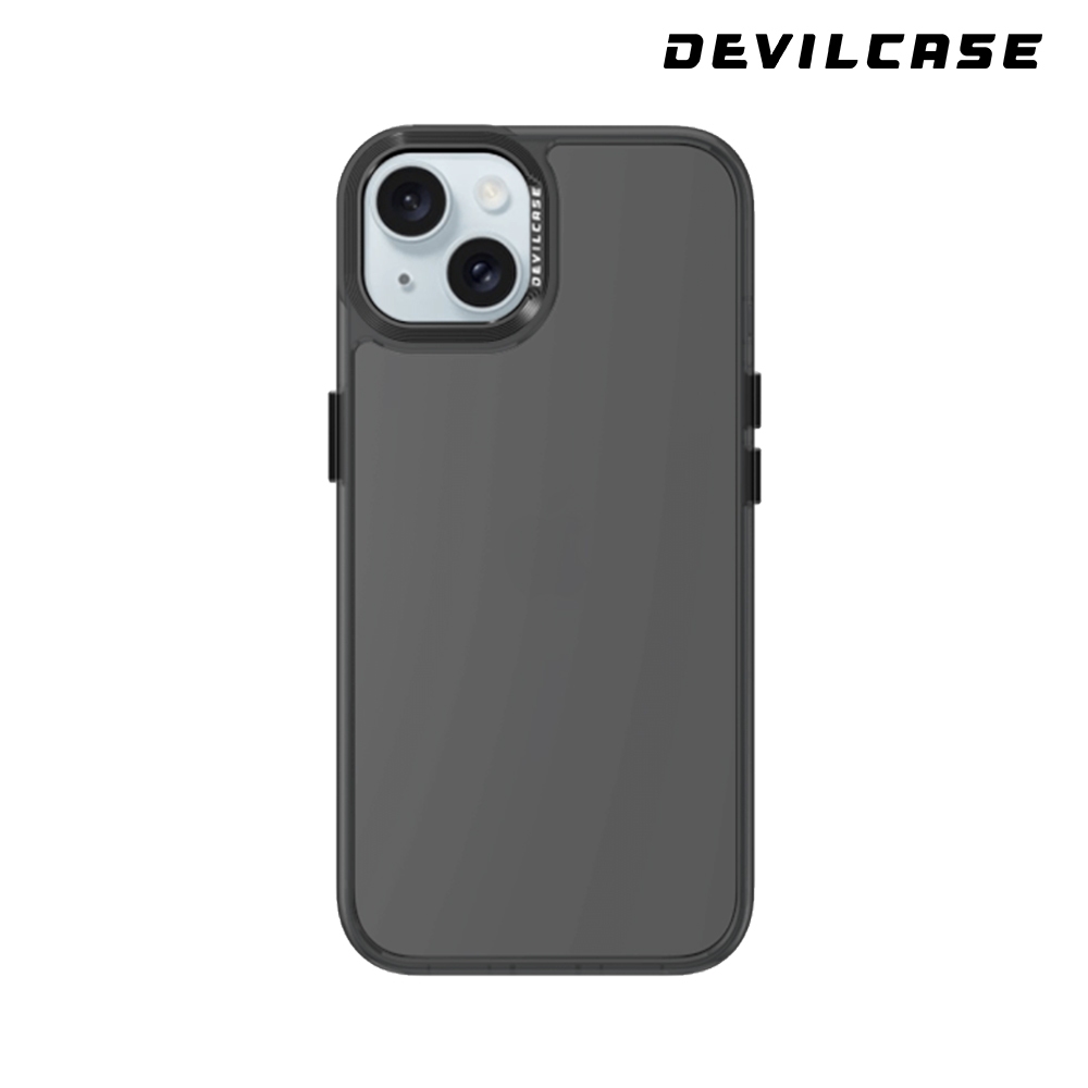 DEVILCASE iPhone 15 / 15 Plus 透曜黑 惡魔防摔殼 標準版 (階梯款) | 蝦皮購物