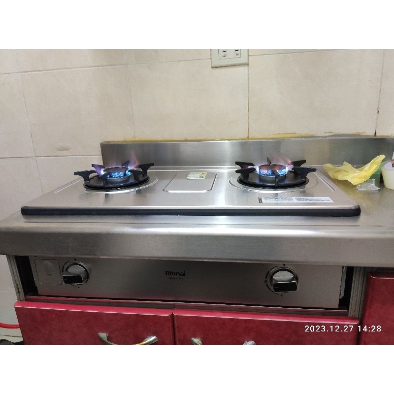 【大台北】林內瓦斯爐 RBTS-L260S 嵌入式 不鏽鋼面板 彩焱爐 | 蝦皮購物