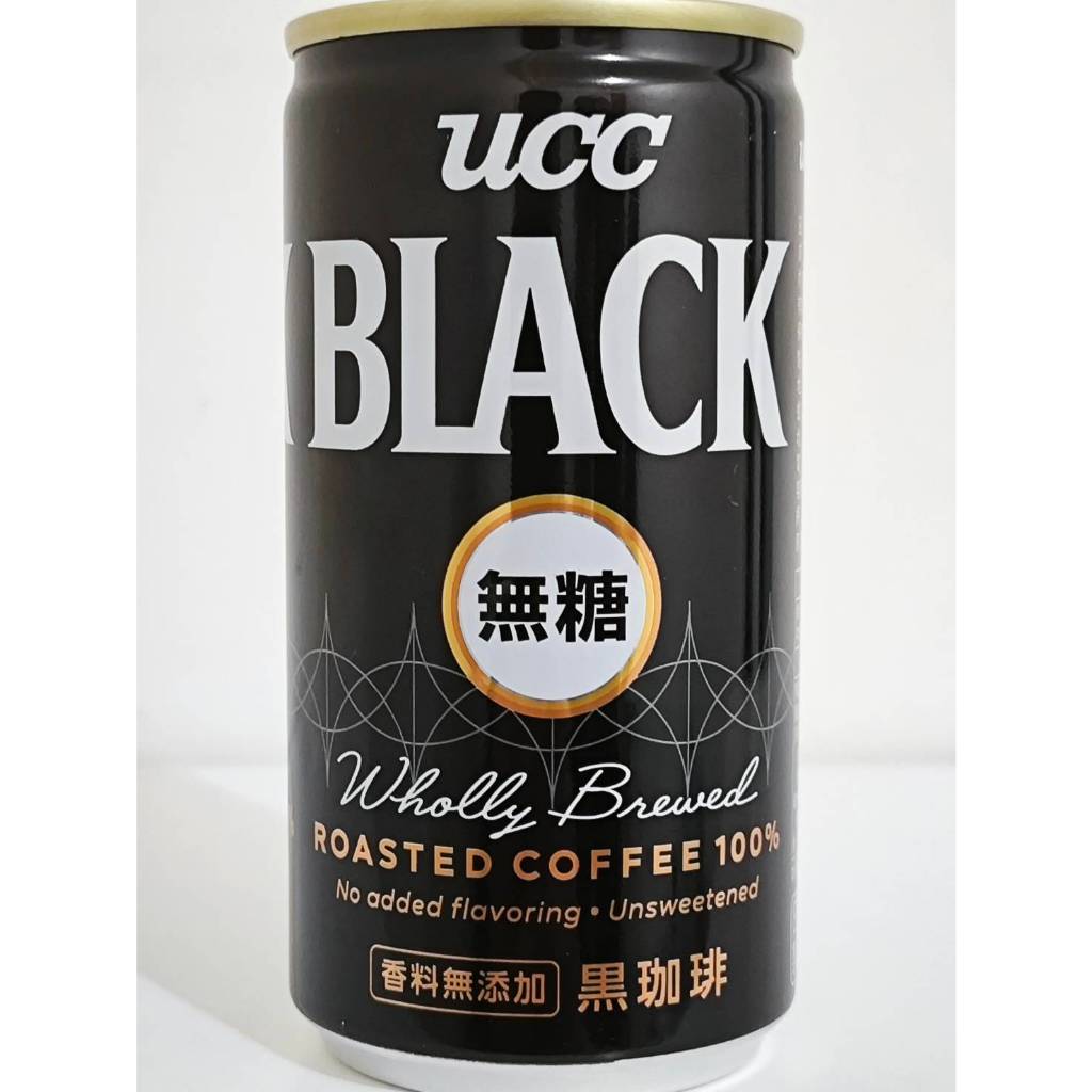 【UCC】黑咖啡 無糖黑咖啡 184g 無糖 BLACK 新效期(2025/01) | 蝦皮購物