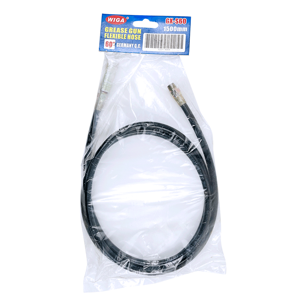 WIGA 威力鋼 GX-S12 12吋軟式油管[標準注油頭+軟管,牛油槍配件, 潤滑槍, 黃油槍] | 蝦皮購物
