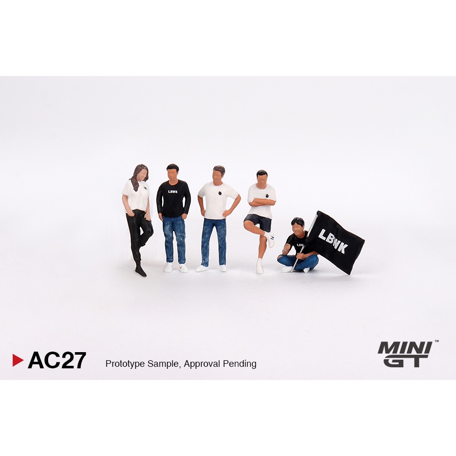 ⭐️ STAR GOLD 積金 ⭐️ MINI GT AC27 Team Liberty Walk 金屬人偶組 | 蝦皮購物