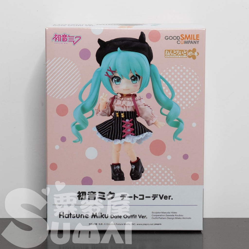 【SuMai粟麥屋】現貨 代理版 GSC 黏土娃 MIKU 初音未來 約會服裝Ver 黏土人 | 蝦皮購物