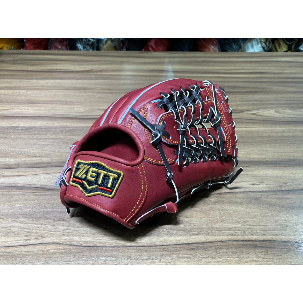 【熱火體育】ZETT 日本進口 Prostatus 頂級硬式 接球手套 關節T網 紅棕 BPROG680-4000 | 蝦皮購物