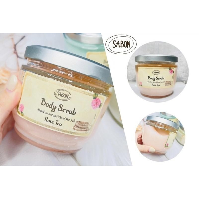 【SABON】玫瑰茶語身體磨砂膏600g(附木杓)【TimeMachine時光機】 | 蝦皮購物