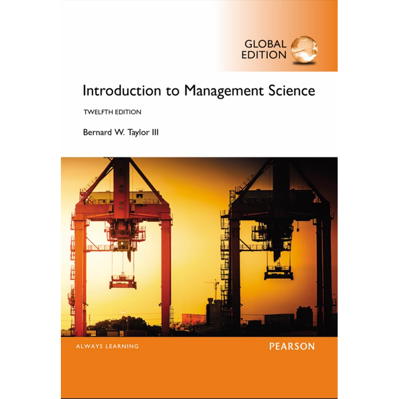 Introduction to Management Science, (12th edition) | 蝦皮購物 Introduction to Management Science, (12th edition) | 蝦皮購物
