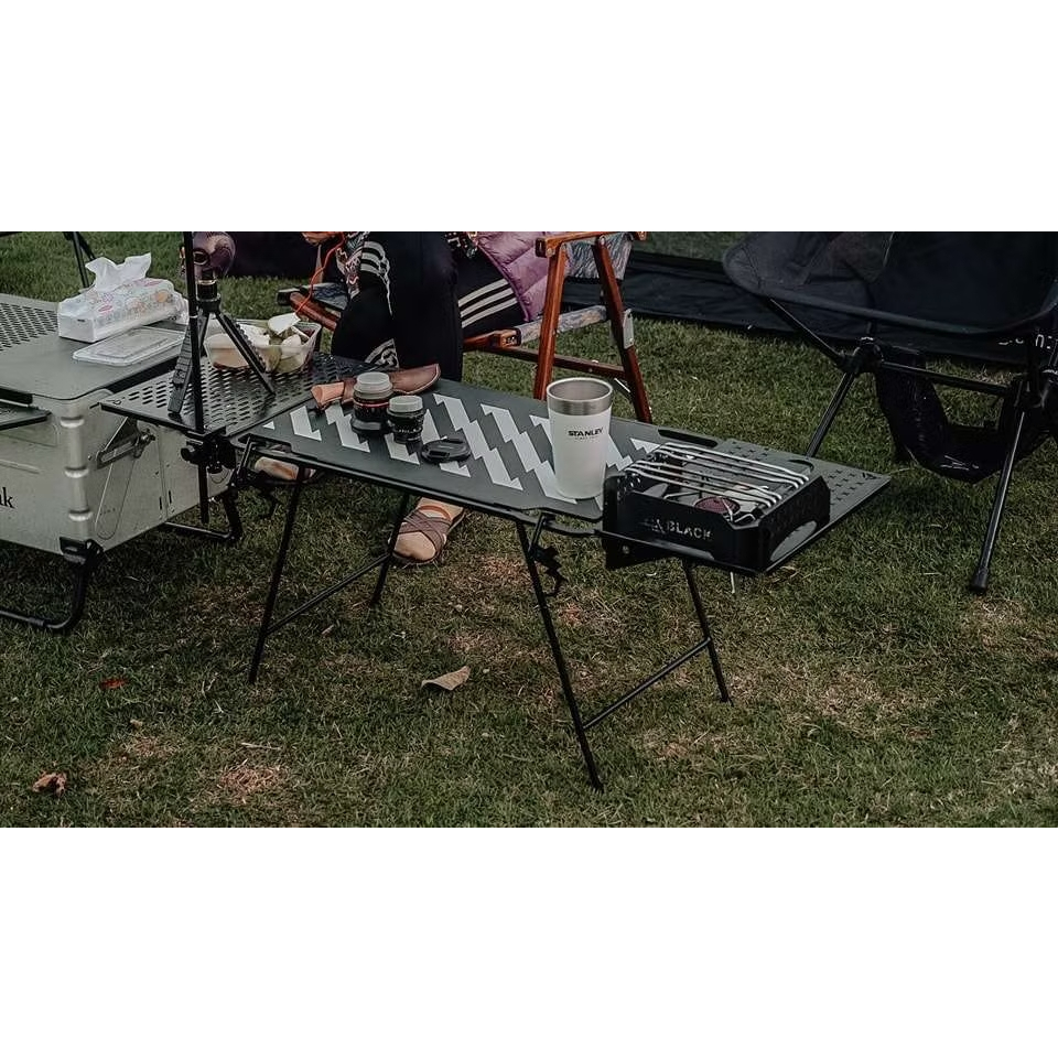 ROUNDCORNERS｜GANGGER ｜輕量化露營桌(附收納袋)｜黑化戰術桌 | 蝦皮購物