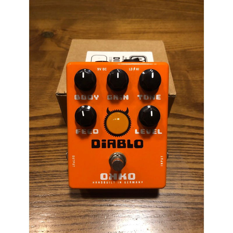 OKKO Diablo Overdrive 德國手工破音效果器 | 蝦皮購物