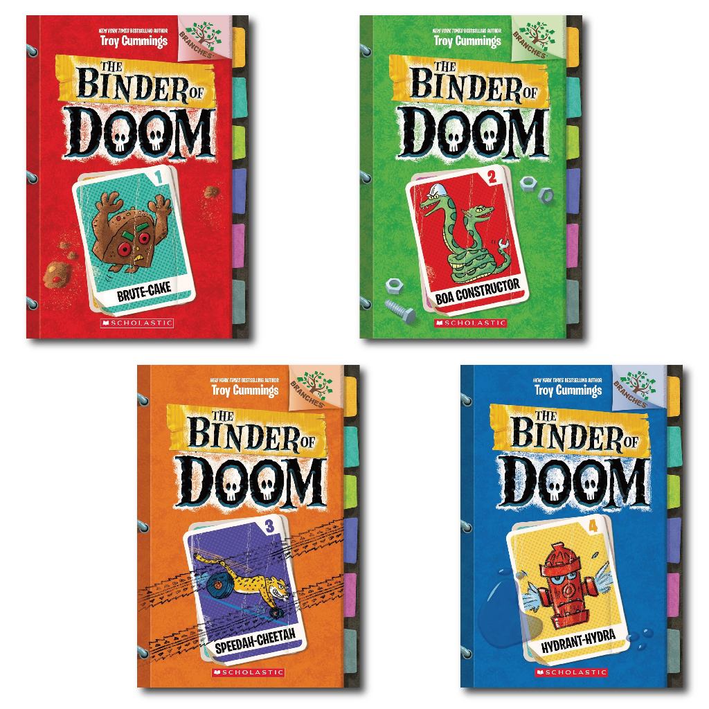 【精選組合】The Binder of Doom套書 {共4本}/ Scholastic出版社旗艦店 | 蝦皮購物
