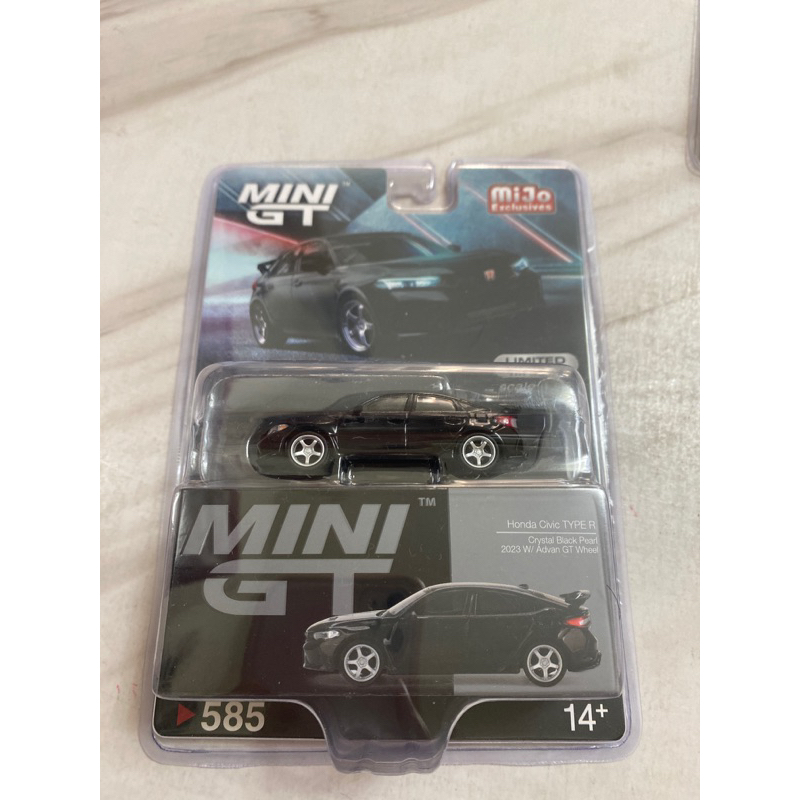 MINI GT #585 Honda Civic Type R FL5 黑 左駕 吊卡 1/64 (全新未拆） | 蝦皮購物