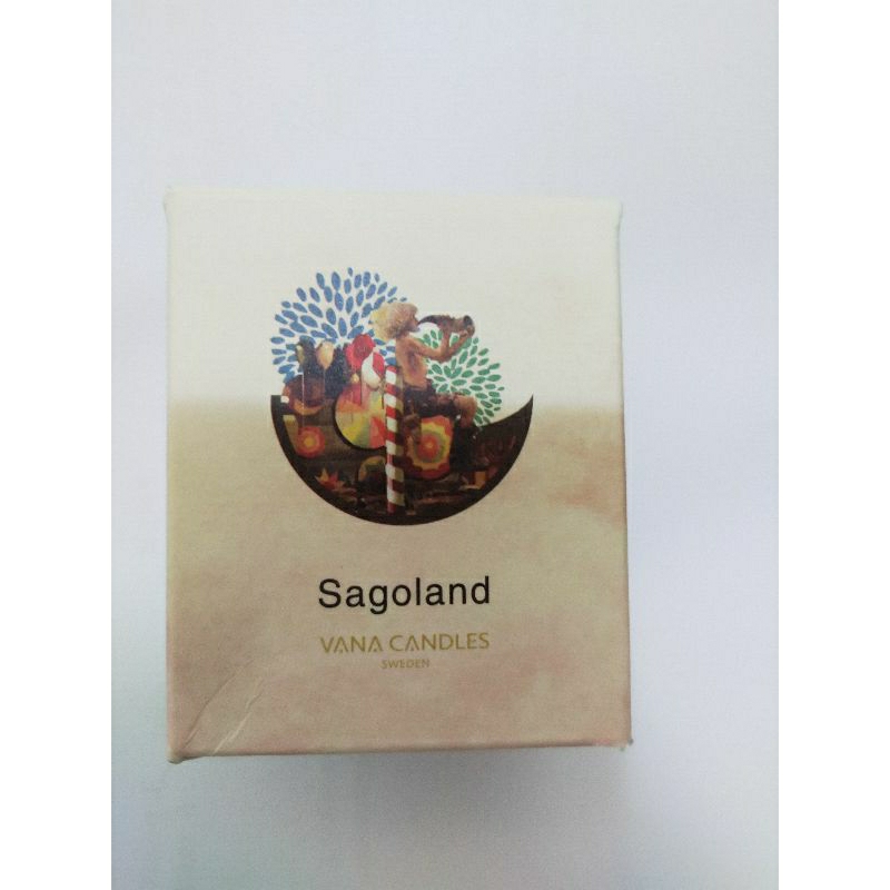 全新 VANA 北歐幻彩 Candles 香氛蠟燭 Sagoland 童話樂園 溫柔亞麻調 75g | 蝦皮購物