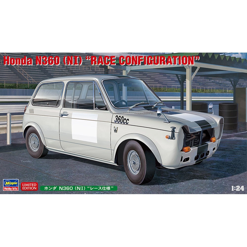 【新田模型】Hasegawa 長谷川 20392 1/24 Honda N360(N1)賽車式樣 | 蝦皮購物