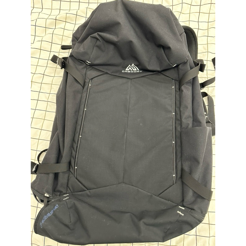 美國 GREGORY Compass UR 40L 全開式減震透氣登山後背包_黑/碳 | 蝦皮購物