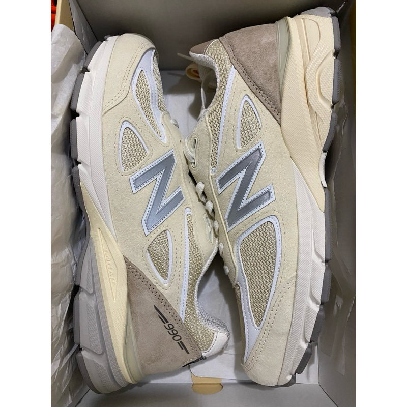 現貨NEW BALANCE 990V4 U990TE4 奶油 D楦頭 美製 | 蝦皮購物
