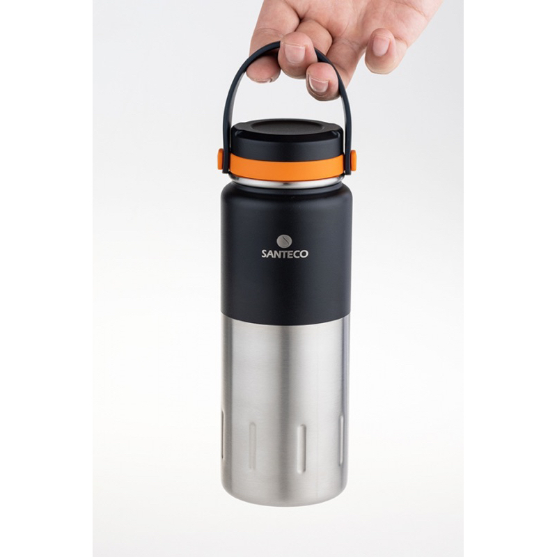 全新SANTECO KOYA 保溫瓶 500ml 碳黑 | 蝦皮購物