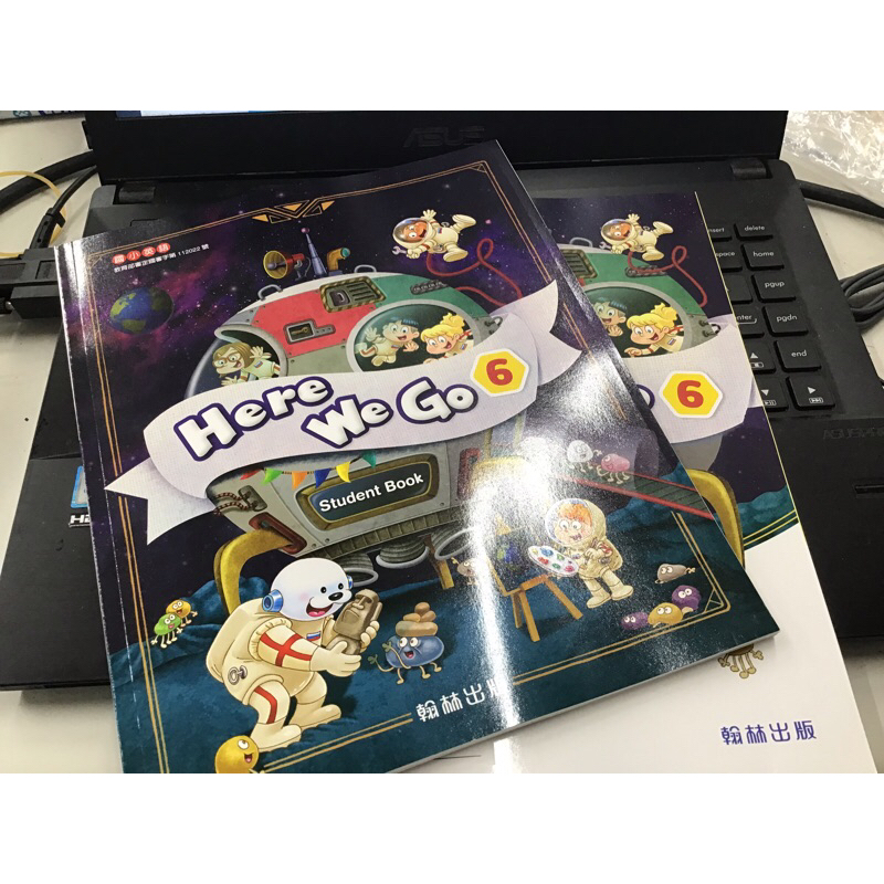 全新here we go 6 課本 習作 | 蝦皮購物