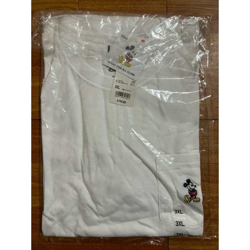 Uniqlo 優衣庫 男裝 Disney UT 大尺碼 3XL 印花T恤 迪士尼 米老鼠 T恤 短袖 T-shirt | 蝦皮購物