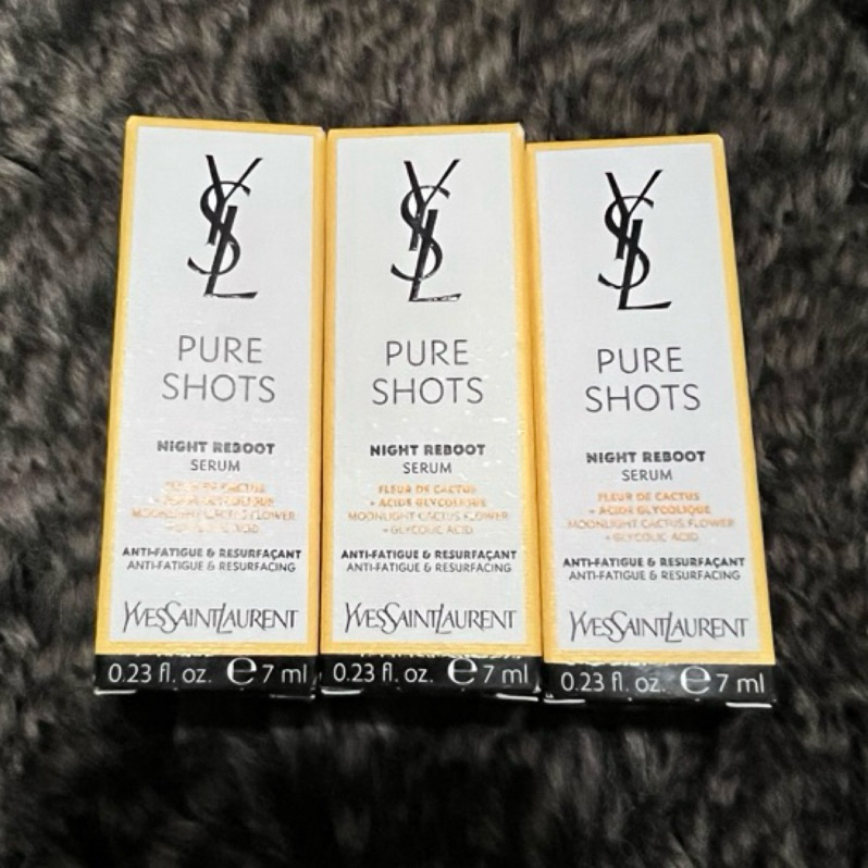 YSL 極效活萃夜光仙人掌超級精華 7ml*3 | 蝦皮購物