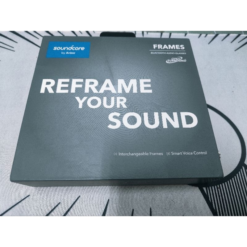 【Anker聲闊】Soundcore Frames 智慧藍牙音樂眼鏡兩組鏡框 | 蝦皮購物