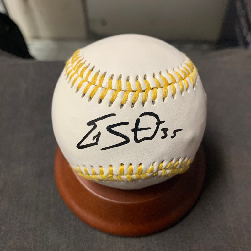 中信兄弟 洋投 艾士特 Eric Stout 親筆簽名球 非大谷翔平 王建民 李多慧 | 蝦皮購物