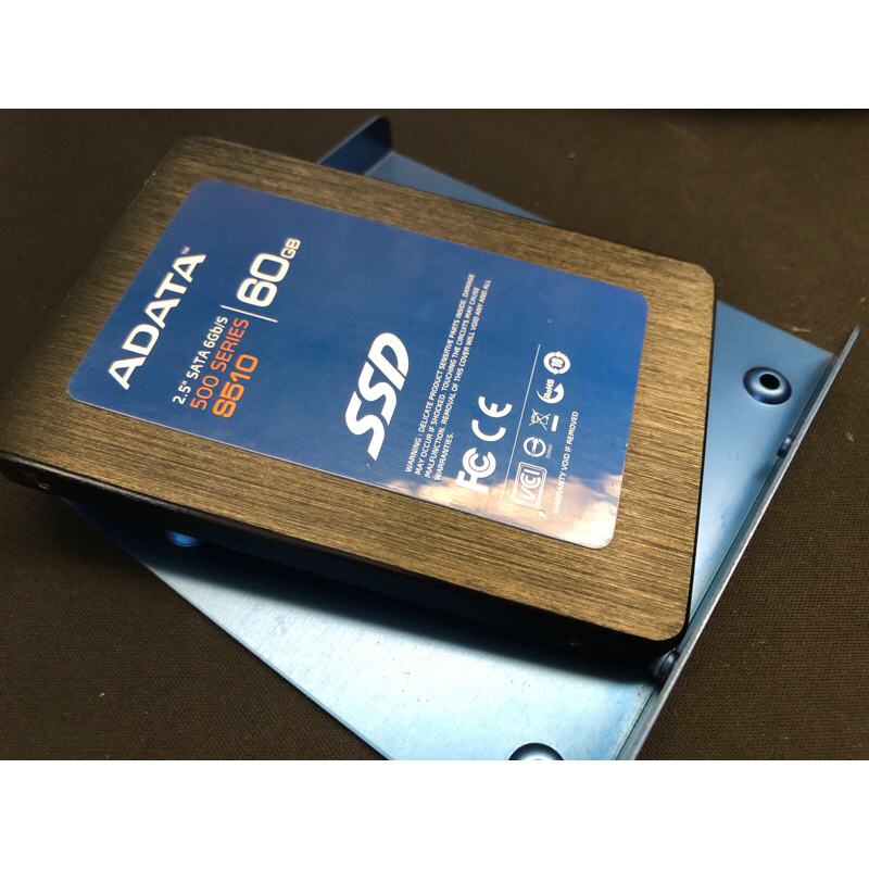 二手良品，威剛，60G，SSD固態硬碟，含轉接架。 | 蝦皮購物