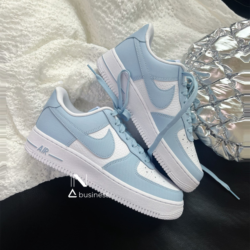 NΙΚE ΑIR FΟRCE 1 Low 白藍 藍白 男女同款 休閒鞋 FZ4627-400 | 蝦皮購物
