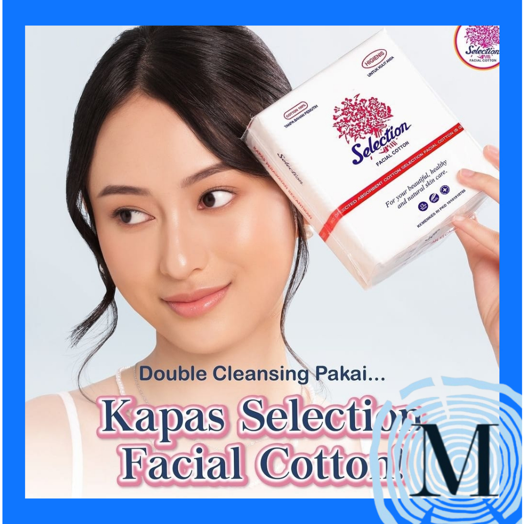 Kapas wajah Selection kosmetik indonesia cotton MKBT109 35g | 蝦皮購物