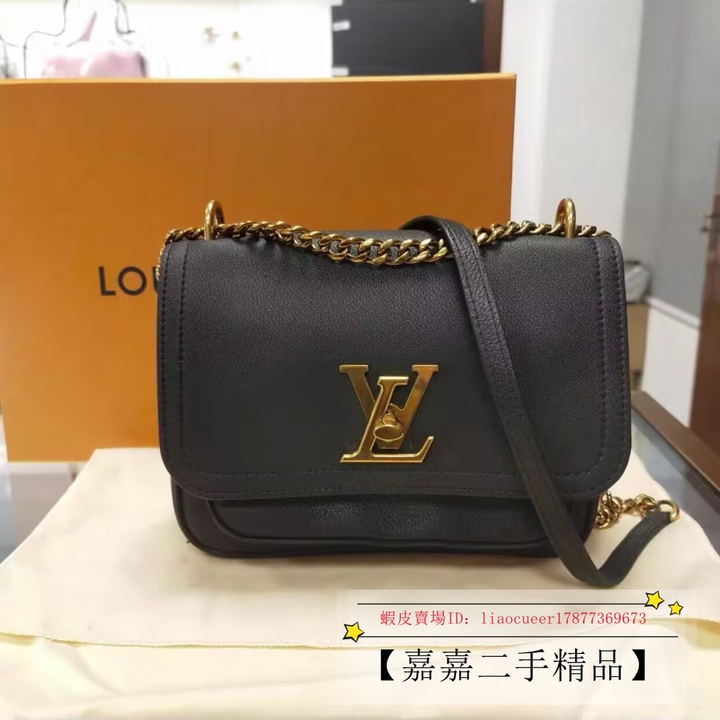 【嘉嘉二手精品】LV 路易威登 LOCKME CHAIN 鏈條包 單肩包 斜挎包 M57073 小號 黑色 | 蝦皮購物 【嘉嘉二手精品】LV 路易威登 LOCKME CHAIN 鏈條包 單肩包 斜挎包 M57073 小號 黑色 | 蝦皮購物