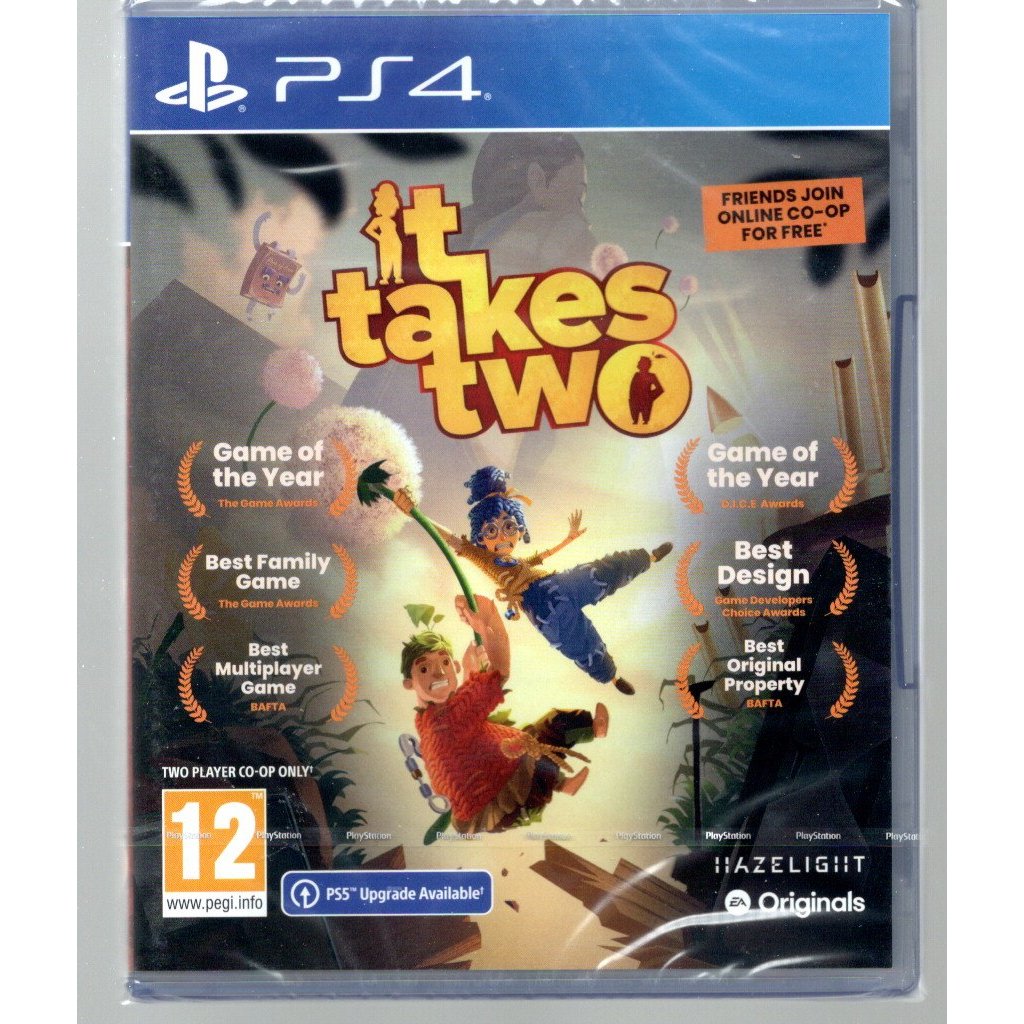 {瓜瓜皮}全新PS4遊戲 中文版 雙人成行 It Takes Two(遊戲都能回收) | 蝦皮購物