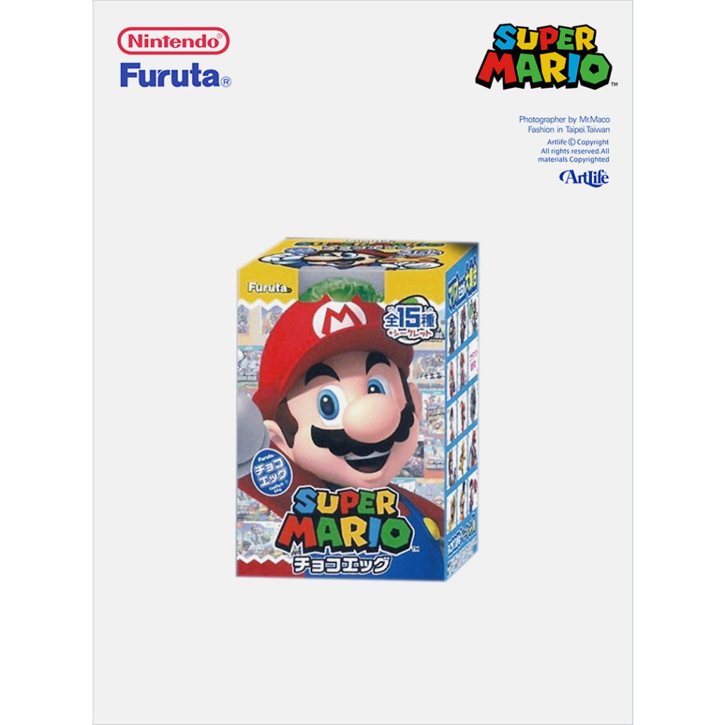 ArtLife @ FURUTA 2021 MARIO チョコエッグ スーパーマリオ 食玩 BOX 超級瑪利歐 | 蝦皮購物